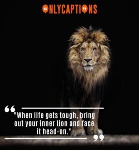 290+ Confident Attitude Powerful Lion Quotes (2025) Warriors