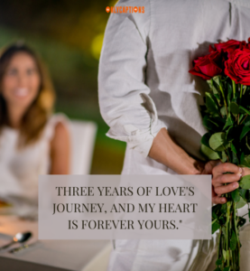270+ 3 Years Anniversary Quotes to Melt Hearts in 2025