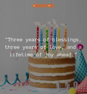 770+ 3rd Birthday Quotes (2026) Perfect Words for Little Angels