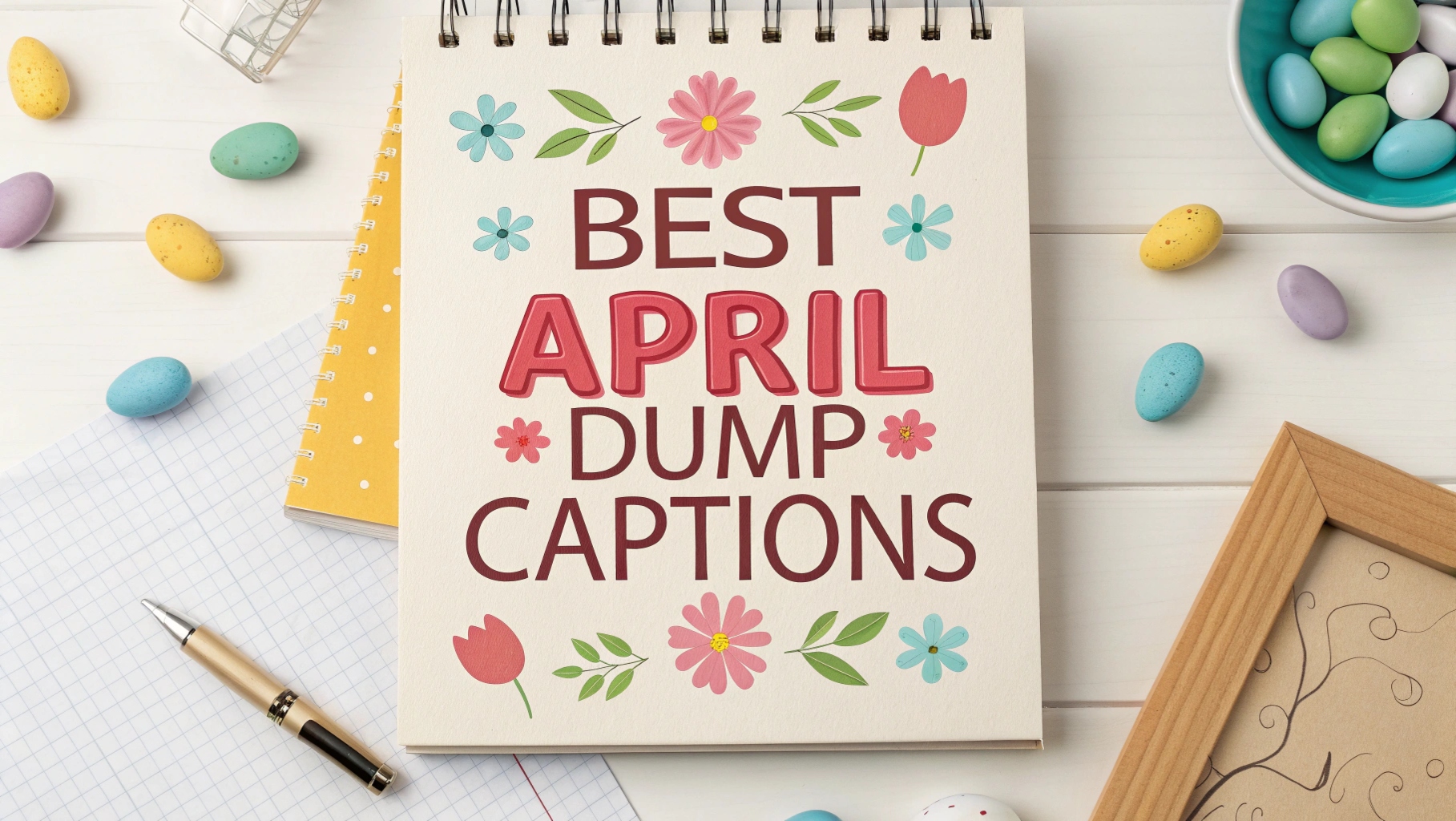 400+ Best April Dump Captions for Every Mood 2025