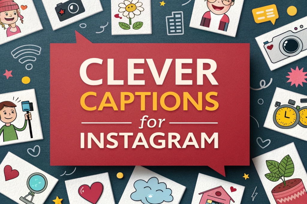 650+ Clever Captions For Instagram to Instantly Boost
