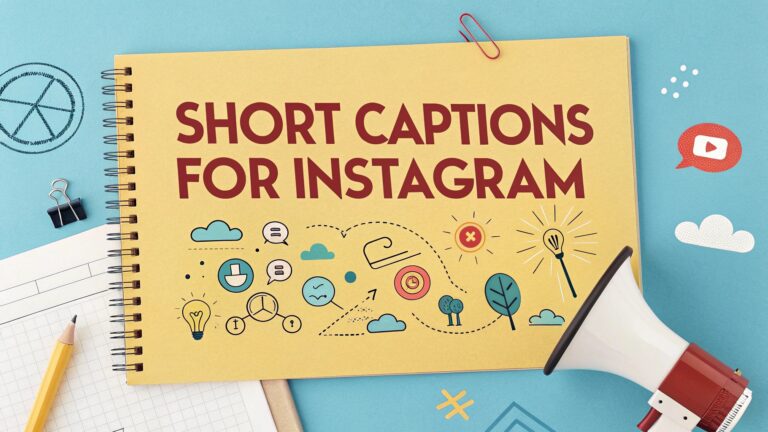 300+ Short Captions for Instagram: Cool, Sassy & Funny 2026