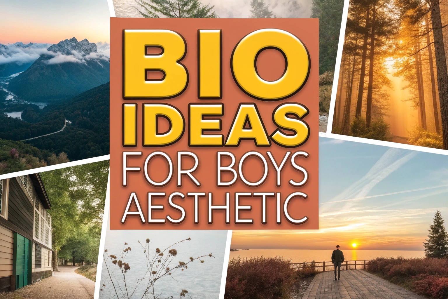 350+ Bio Ideas for Boys That Are Actually Aesthetic & Cool
