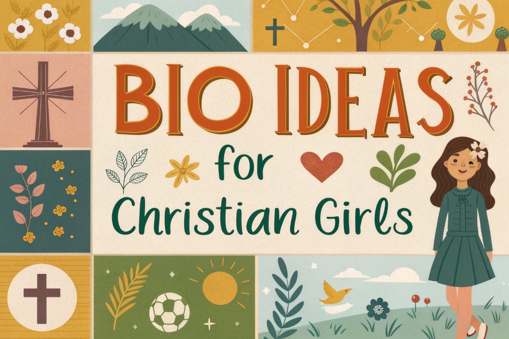 1200+ Bio Ideas for Christian Girls That Are Actually Good