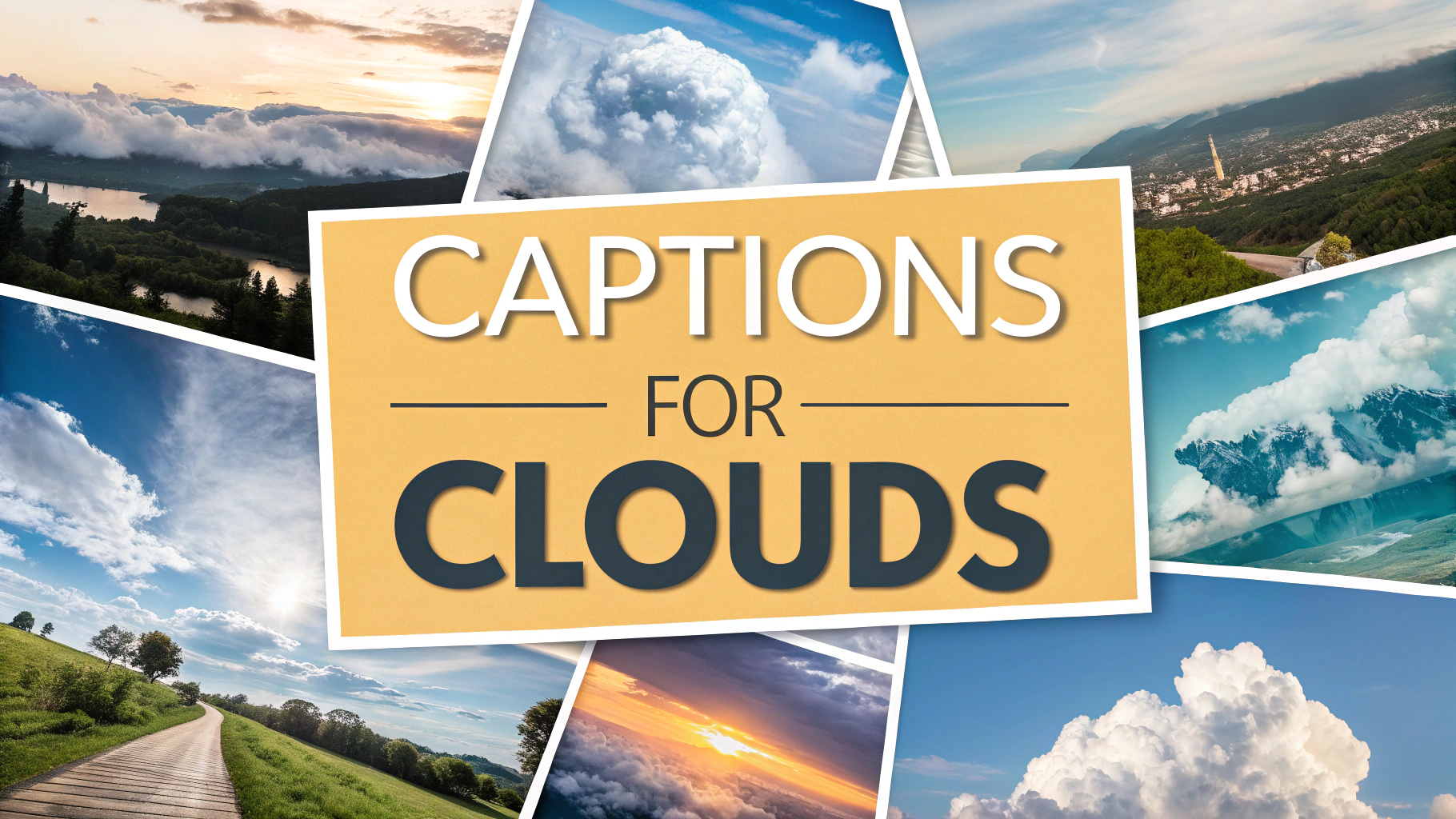 350+ Best Captions for Cloud : Dreamy, Moody & Aesthetic Quotes 2026