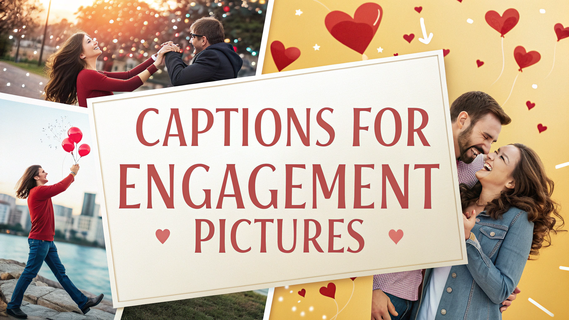 250+ Best Captions for Engagement Pictures 2025