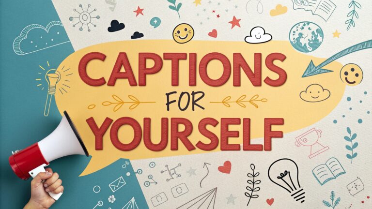 310+ Best Captions for Yourself: Sassy, Cute & Confident 2026