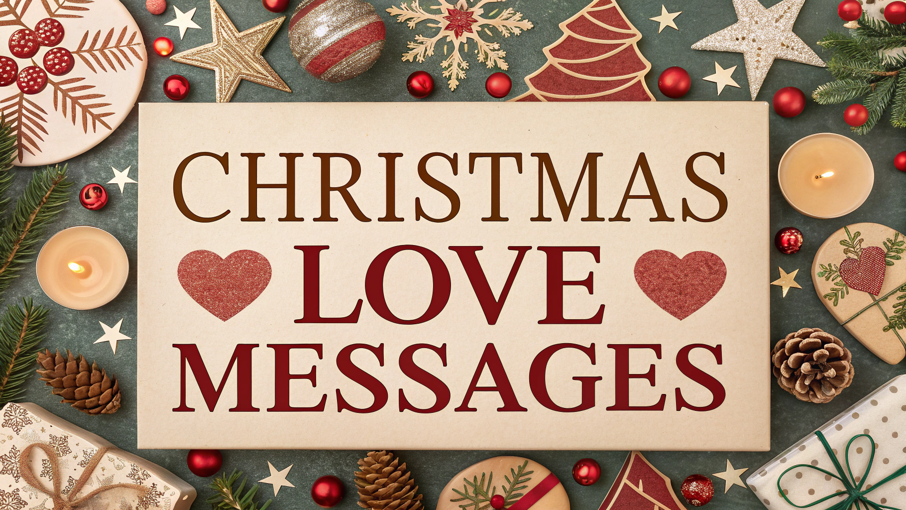 260+ Christmas Love Messages for Everyone on Your List 2026