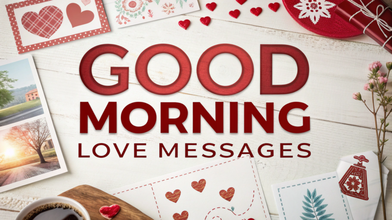 250+ Good Morning Love Messages: Cute & Romantic 2026
