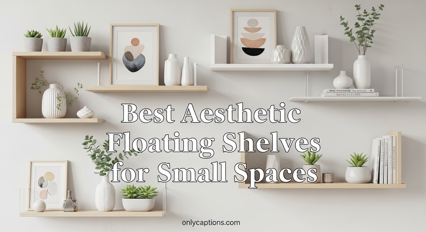 12 Best Aesthetic Floating Shelves for Small Spaces (April 2026 ...