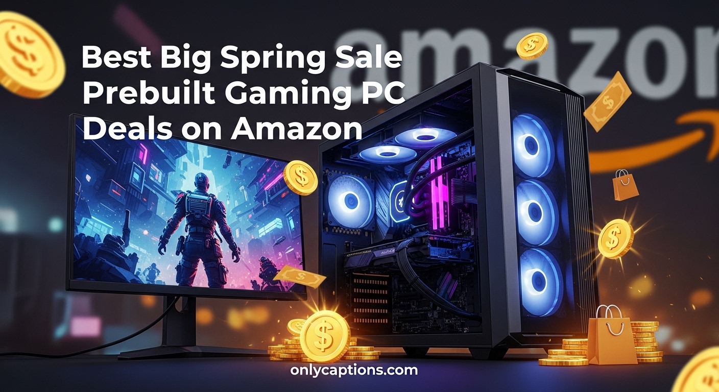 15 Best Big Spring Sale Prebuilt Gaming PC Deals on Amazon (May 2026)