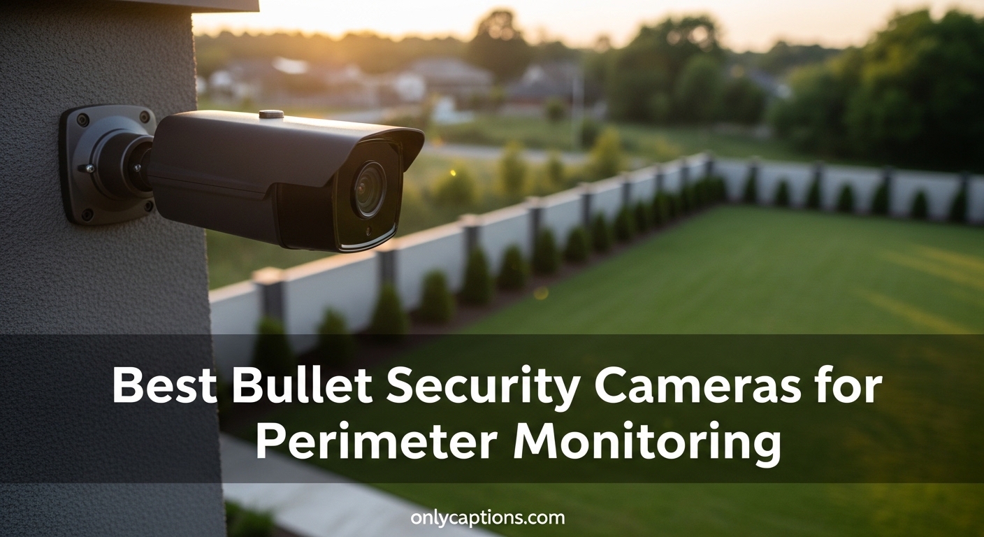8 Best Bullet Security Cameras for Perimeter Monitoring (May 2026) Top ...