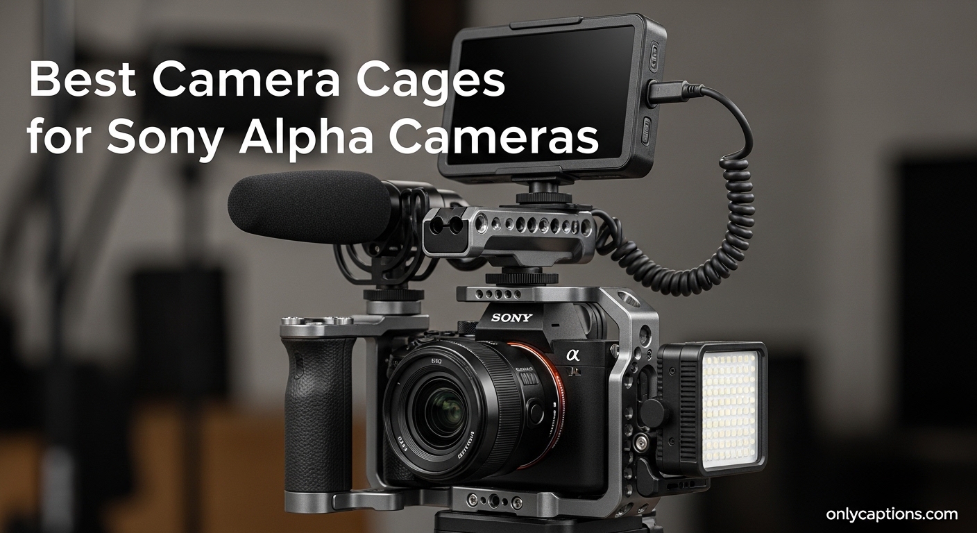 10 Best Camera Cages for Sony Alpha Cameras (May 2026) Complete Guide
