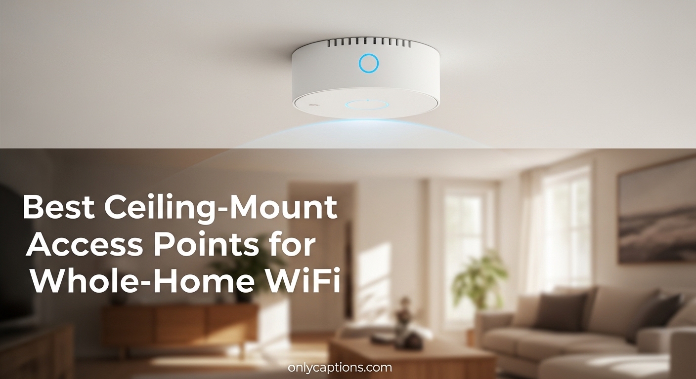 8 Best Ceiling-Mount Access Points for Whole-Home WiFi (June 2026 ...