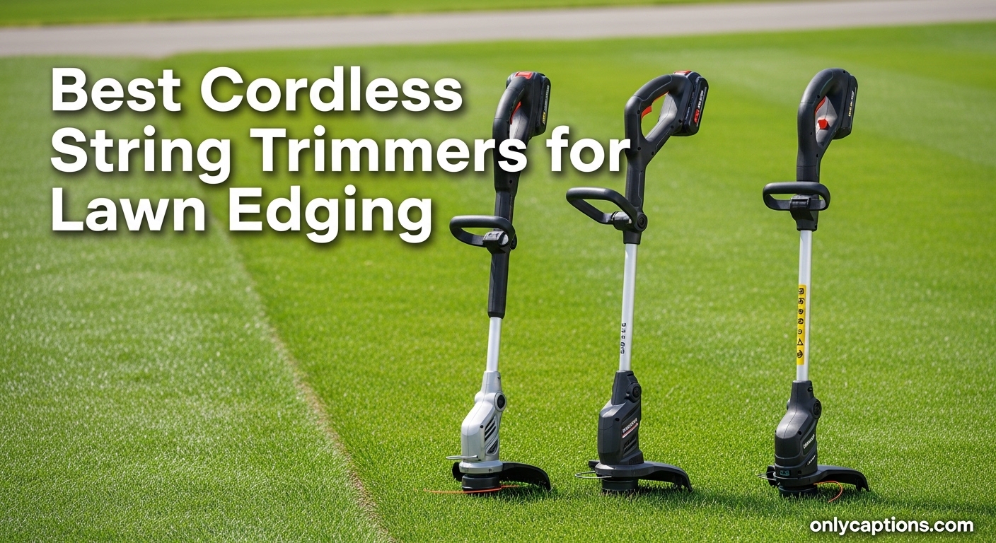 8 Best Cordless String Trimmers for Lawn Edging (May 2026) Complete Guide