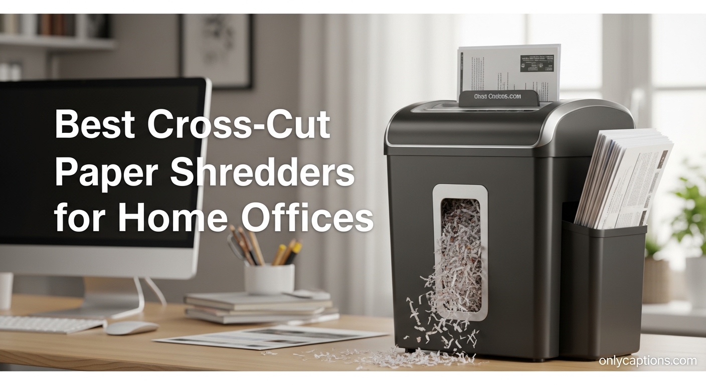 Best Cross-Cut Paper Shredders for Home Offices (May 2026) Complete Guide