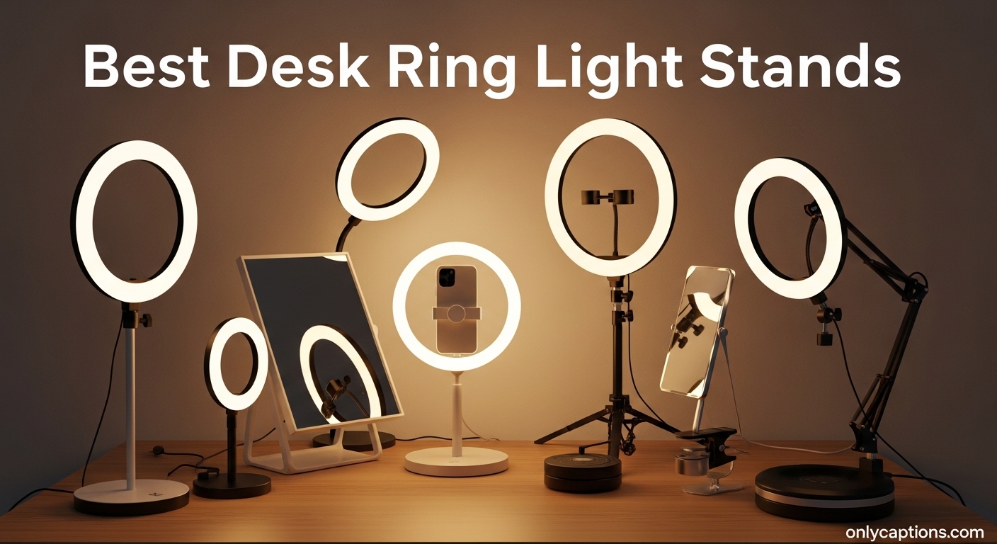 10 Best Desk Ring Light Stands (April 2026) for Live Streaming and Zoom ...
