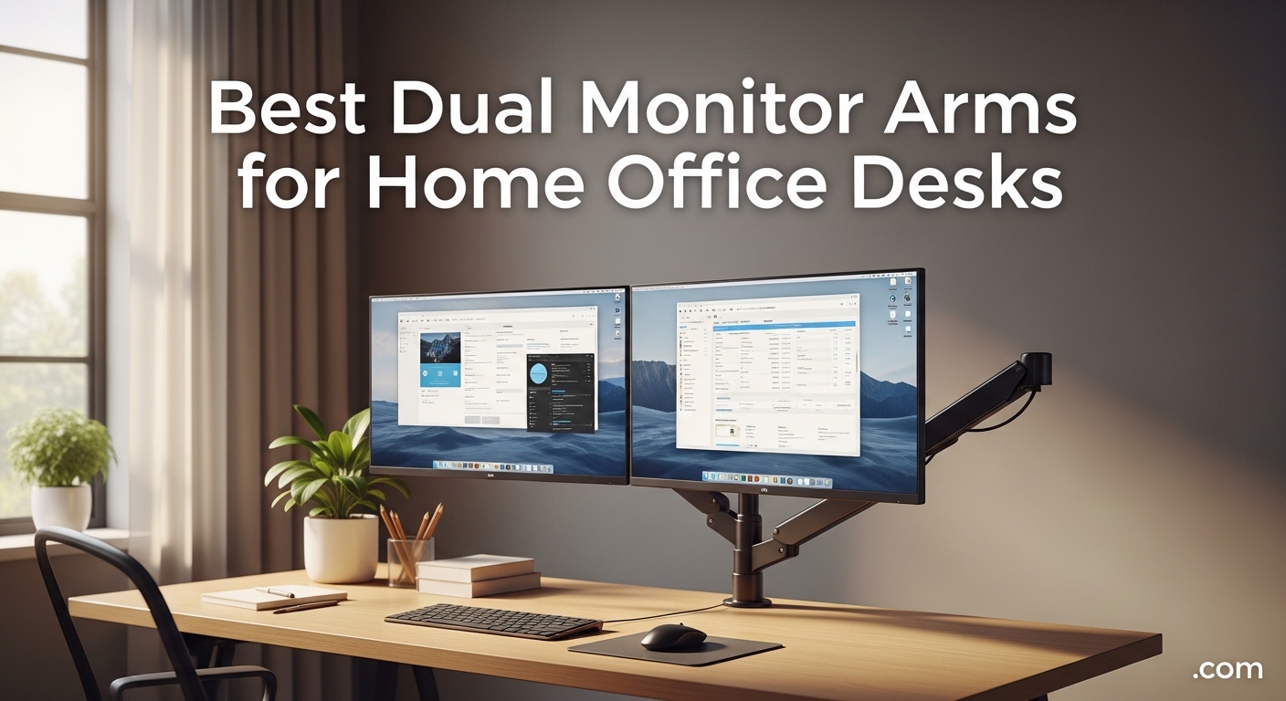 10 Best Dual Monitor Arms for Home Office Desks (May 2026) Complete Guide