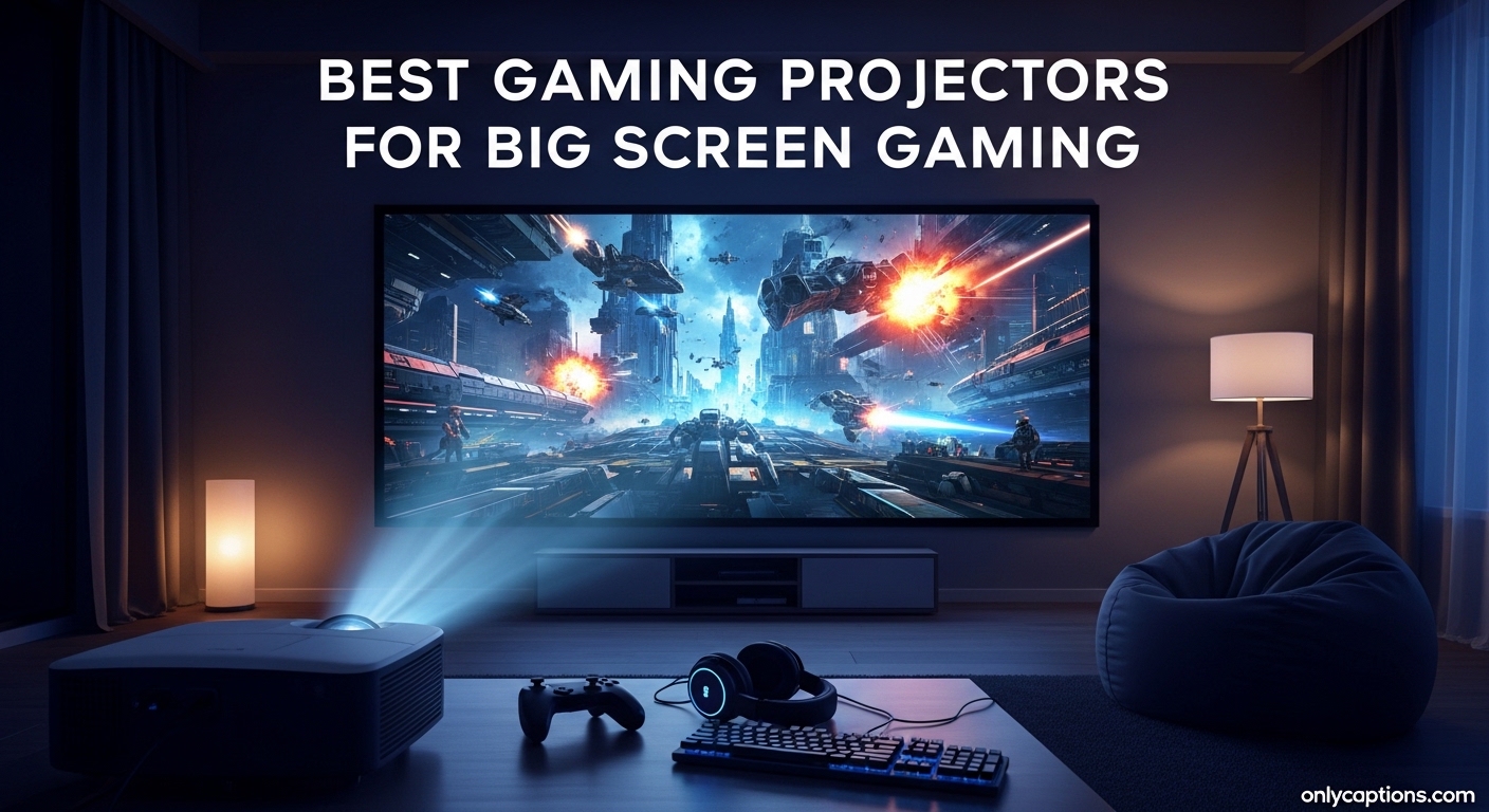 8 Best Gaming Projectors for Big Screen Gaming (May 2026) Complete Guide