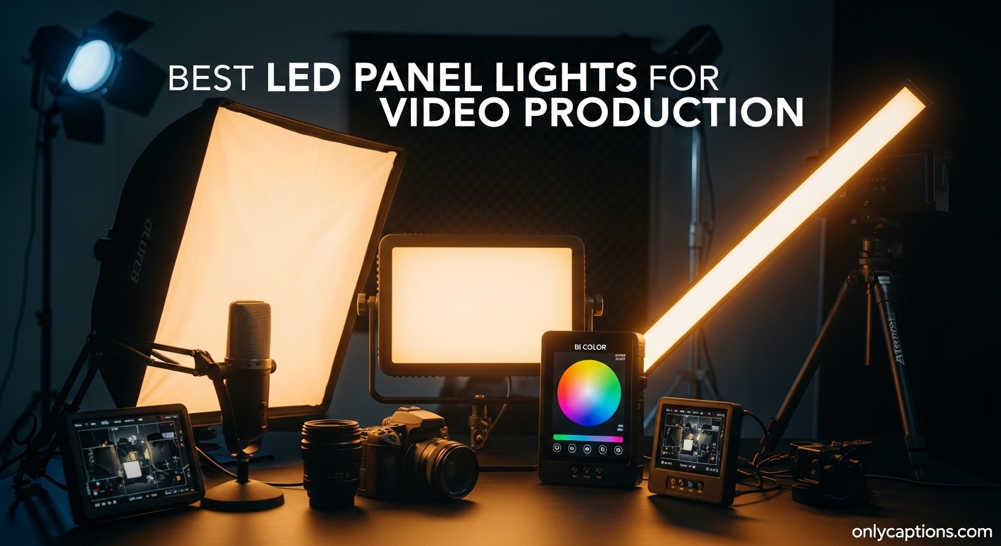 10 Best LED Panel Lights for Video Production (March 2026) Complete Guide