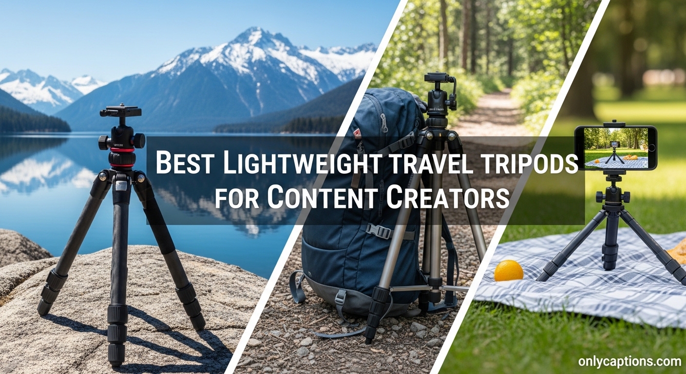 10 Best Lightweight Travel Tripods for Content Creators (June 2026 ...