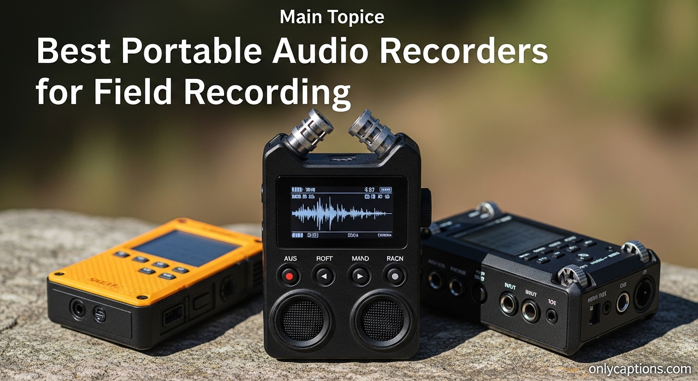 10 Best Portable Audio Recorders for Field Recording (May 2026 ...