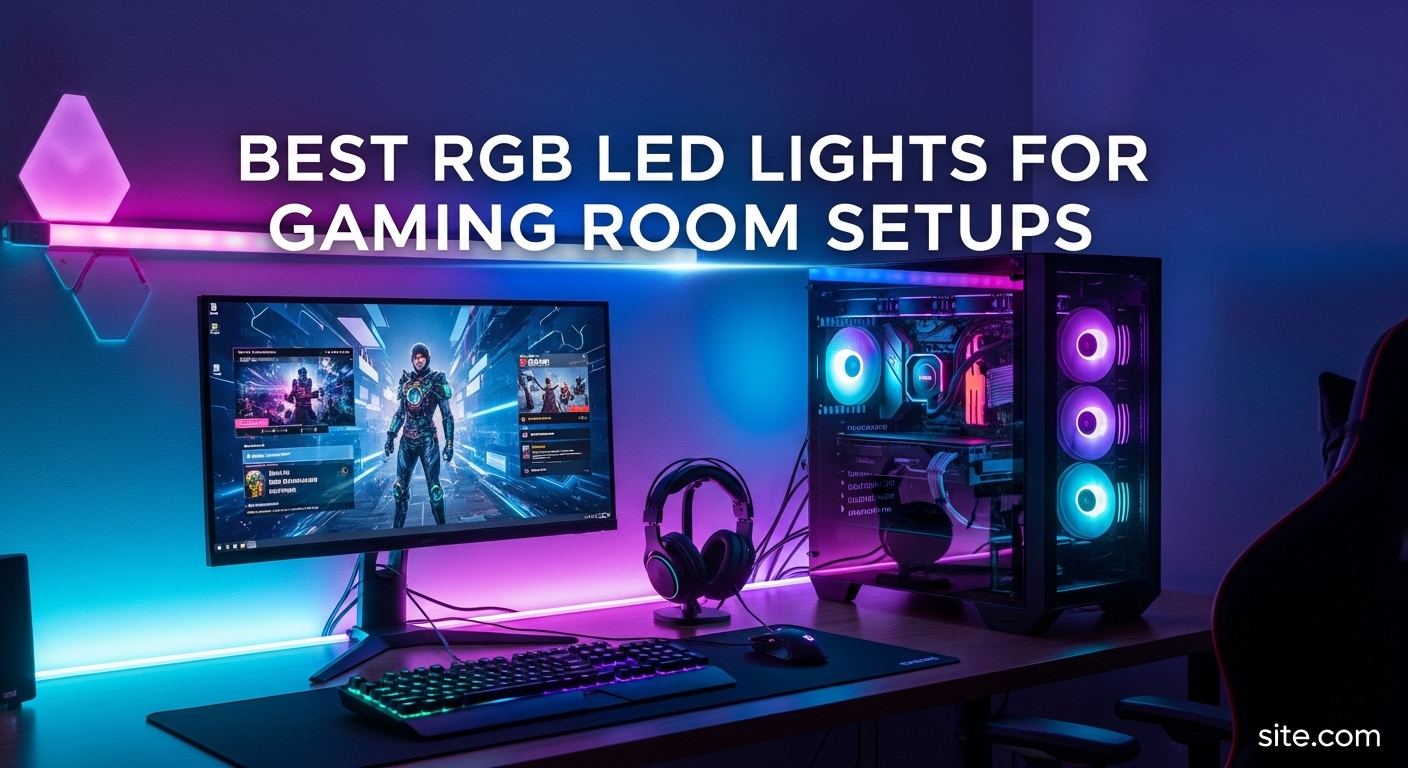 14 Best RGB LED Lights for Gaming Room Setups (May 2026) Complete Guide