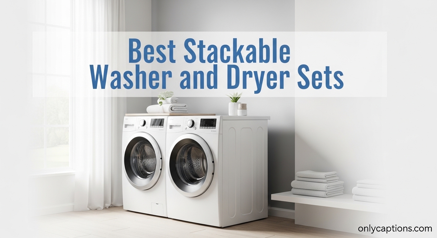 6 Best Stackable Washer and Dryer Sets (May 2026) Complete Guide