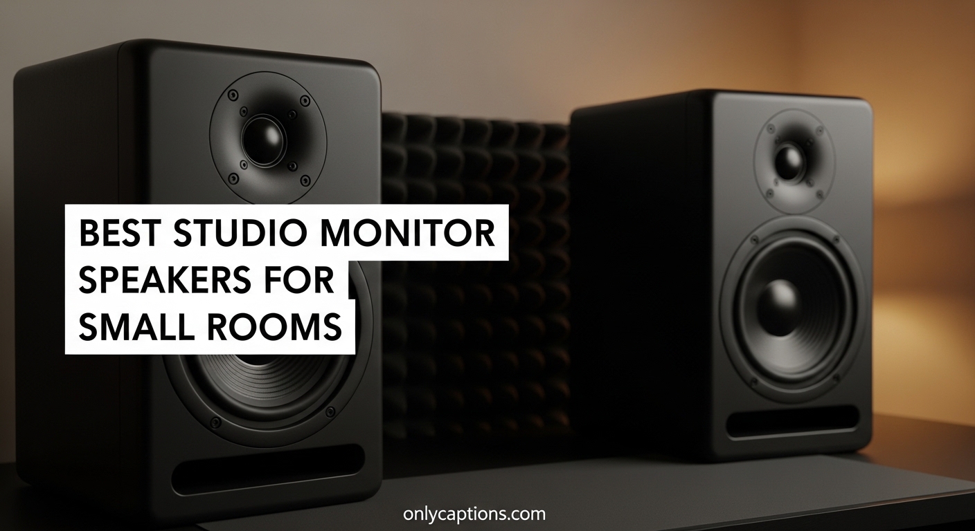 8 Best Studio Monitor Speakers for Small Rooms (April 2026) Expert Picks