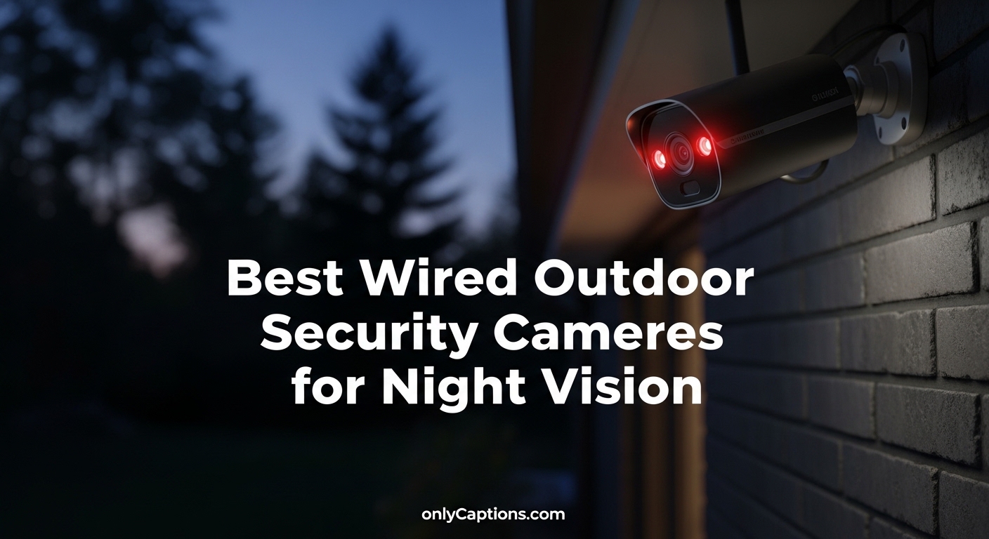 10 Best Wired Outdoor Security Cameras for Night Vision (April 2026 ...