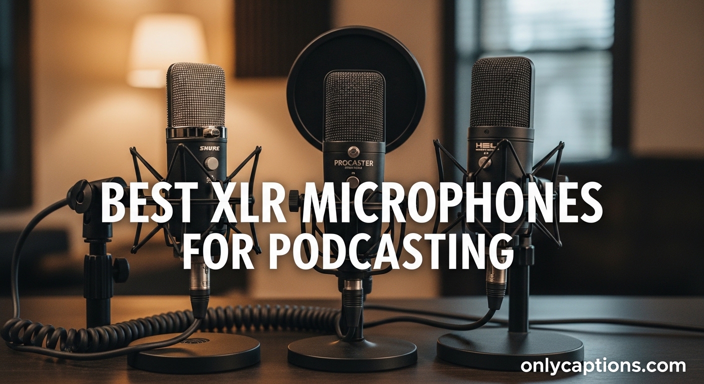 10 Best XLR Microphones for Podcasting (April 2026) Complete Buyer's Guide
