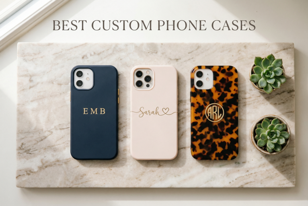 7 Best Custom Phone Cases With Names and Initials (June 2026)
