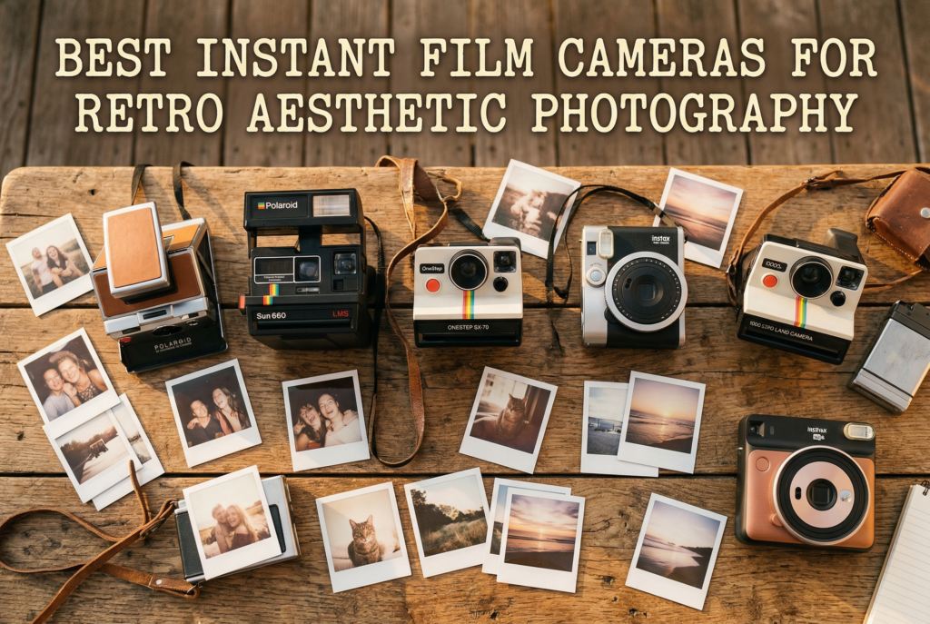 15 Best Instant Film Cameras for Retro Aesthetic Photography (April 2026)