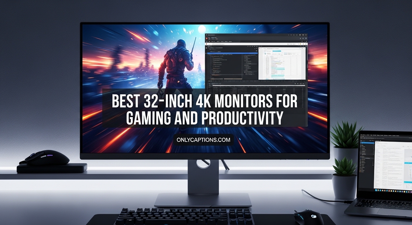 12 Best 32-Inch 4K Monitors for Gaming and Productivity (June 2026 ...