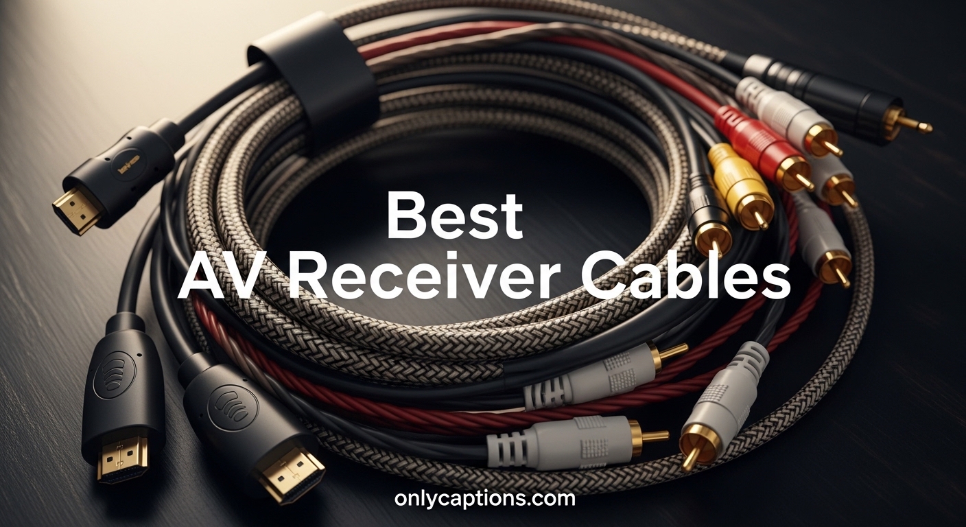 8 Best AV Receiver Cables (May 2026) Expert Picks