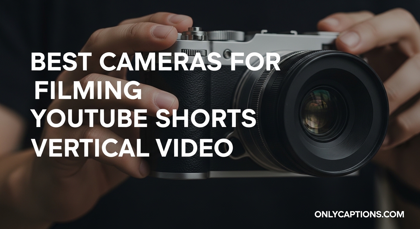 10 Best Cameras for Filming YouTube Shorts Vertical Video (May 2026 ...