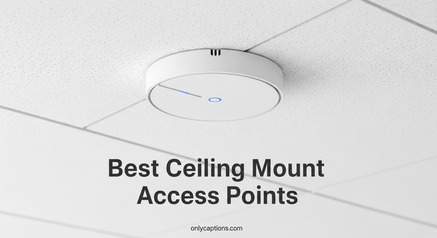 10 Best Ceiling Mount Access Points (May 2026) Expert Reviews