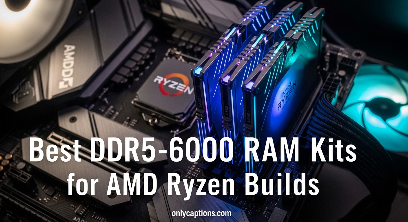 10 Best DDR5-6000 RAM Kits for AMD Ryzen Builds (June 2026) Expert Reviews