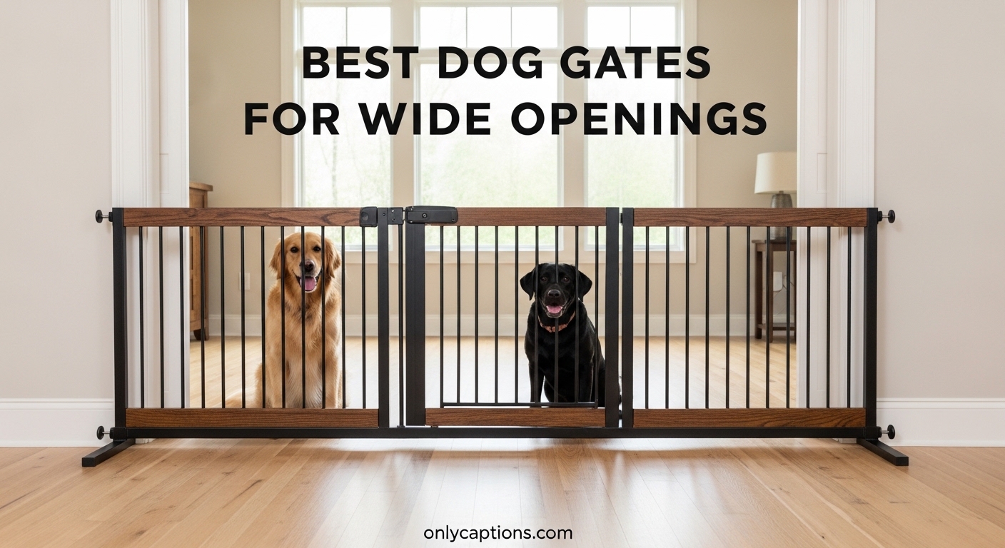 7 Best Dog Gates for Wide Openings (May 2026) Expert Reviews