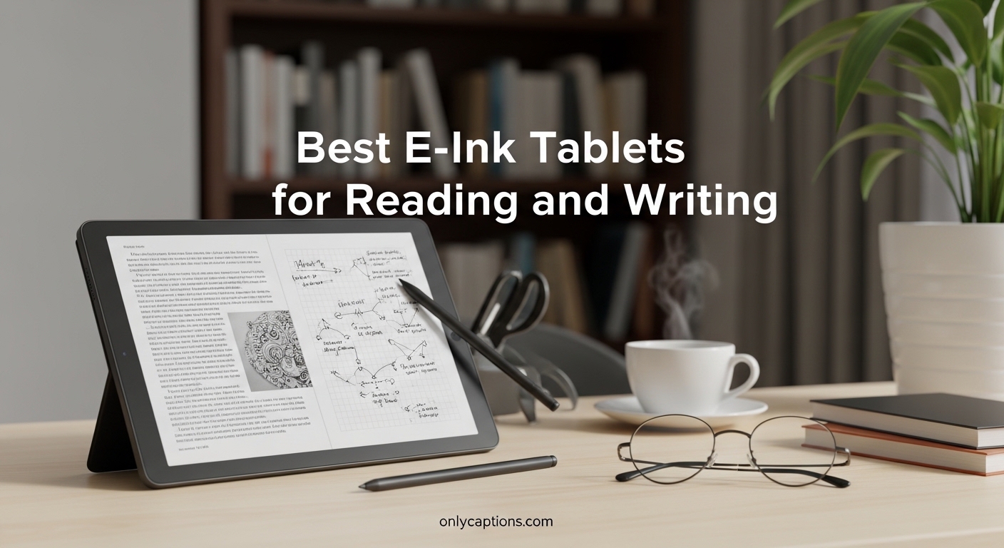 8 Best E-Ink Tablets for Reading and Writing (May 2026) Complete Guide