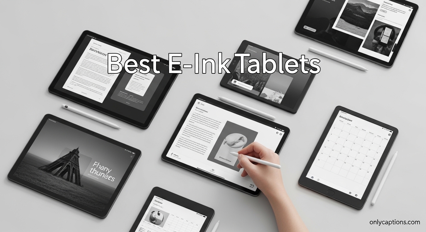 10 Best E-Ink Tablets (June 2026) Expert Reviews