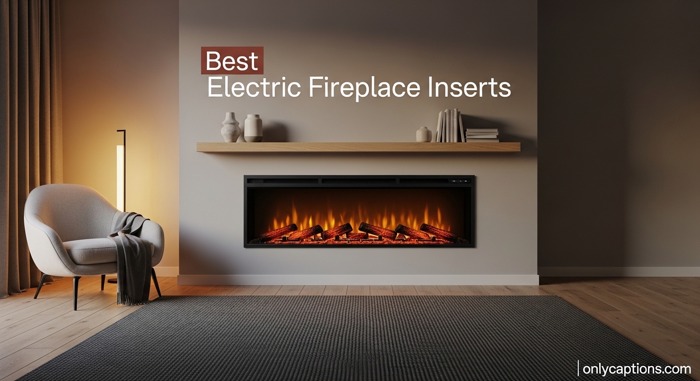 10 Best Electric Fireplace Inserts (May 2026) Tested and Reviewed