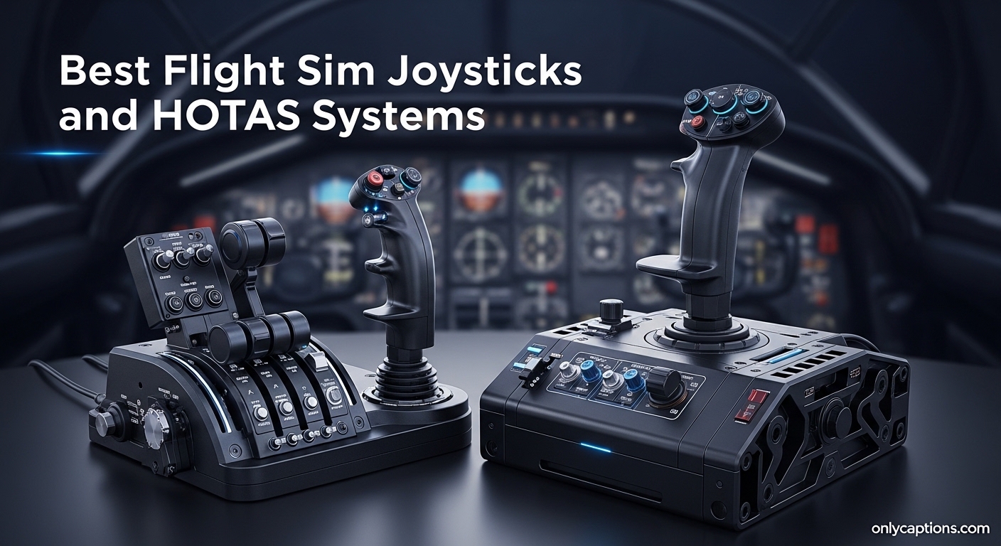 10 Best Flight Sim Joysticks and HOTAS Systems (May 2026) Expert Reviews