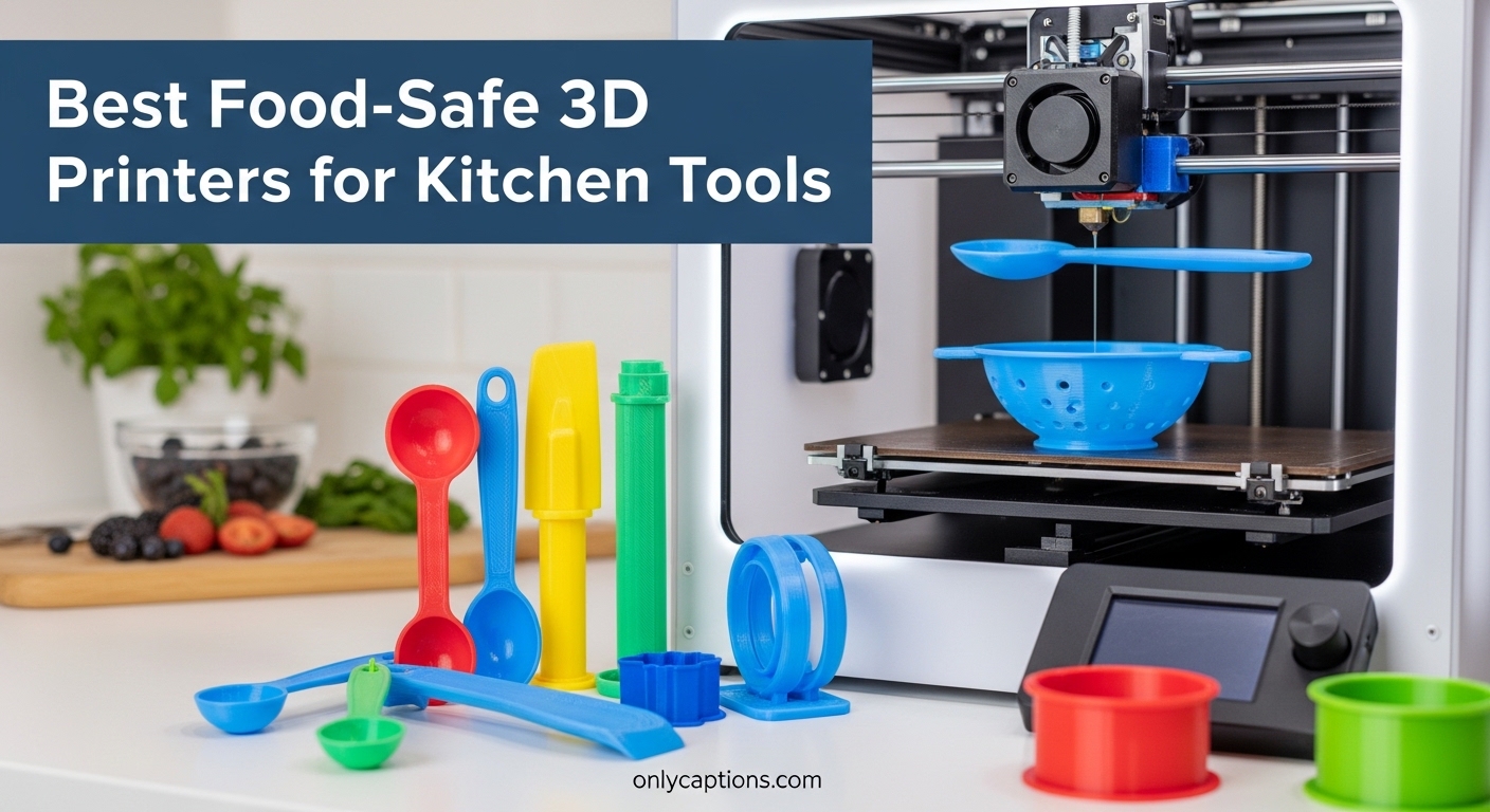 10 Best Food-Safe 3D Printers for Kitchen Tools (April 2026) Complete Guide