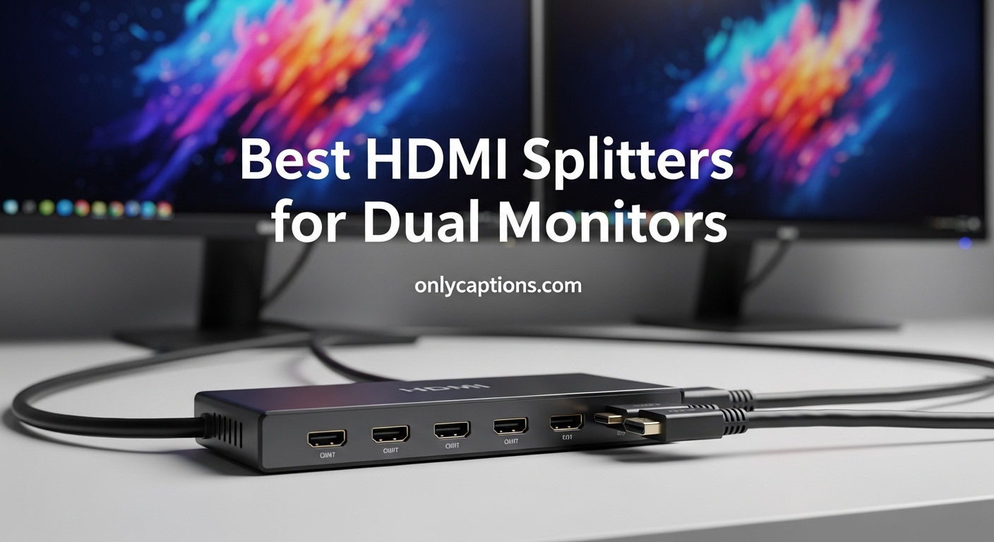 10 Best HDMI Splitters for Dual Monitors (May 2026) Expert Tested