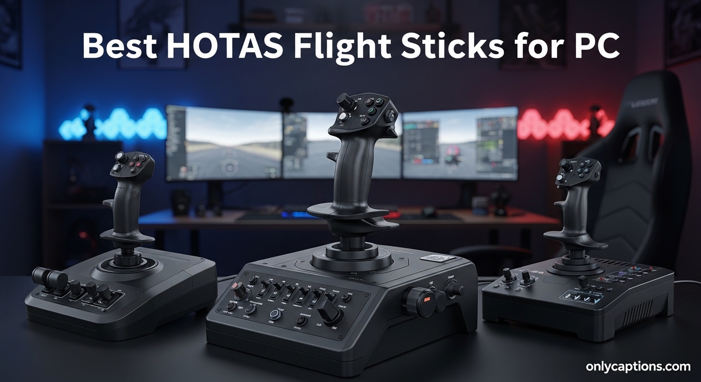 8 Best HOTAS Flight Sticks for PC (May 2026) Complete Guide