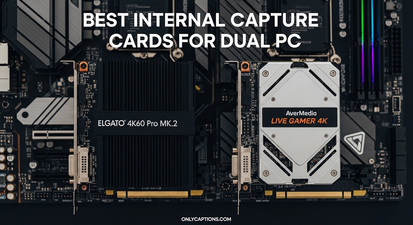 8 Best Internal Capture Cards for Dual PC (May 2026) Expert Reviews