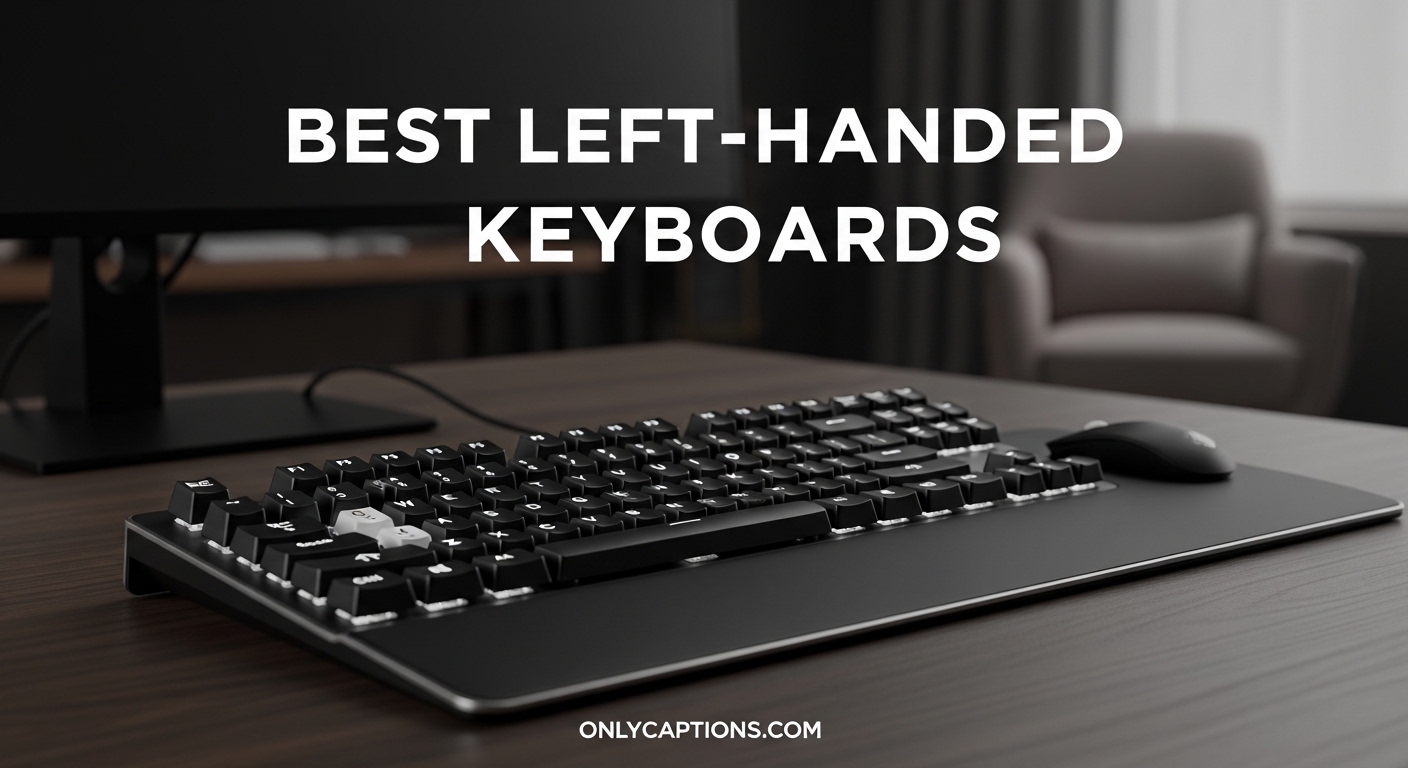 8 Best Left-Handed Keyboards (June 2026) Complete Guide