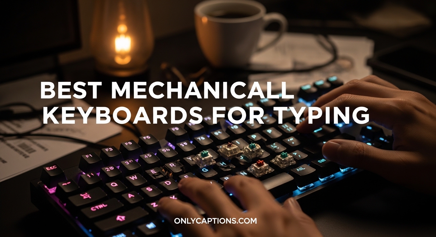 10 Best Mechanical Keyboards for Typing (May 2026) Expert Reviews