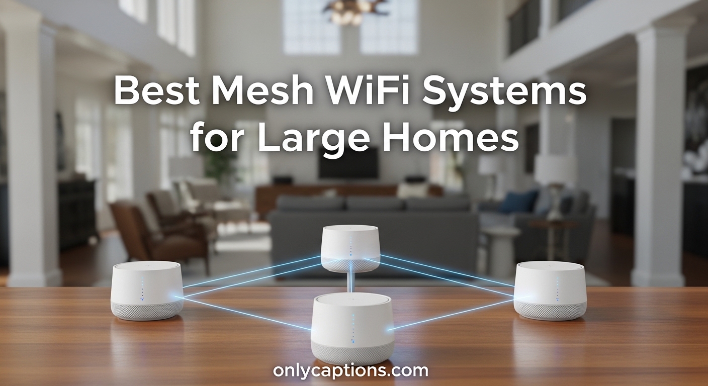 12 Best Mesh WiFi Systems for Large Homes (April 2026) Expert Guide
